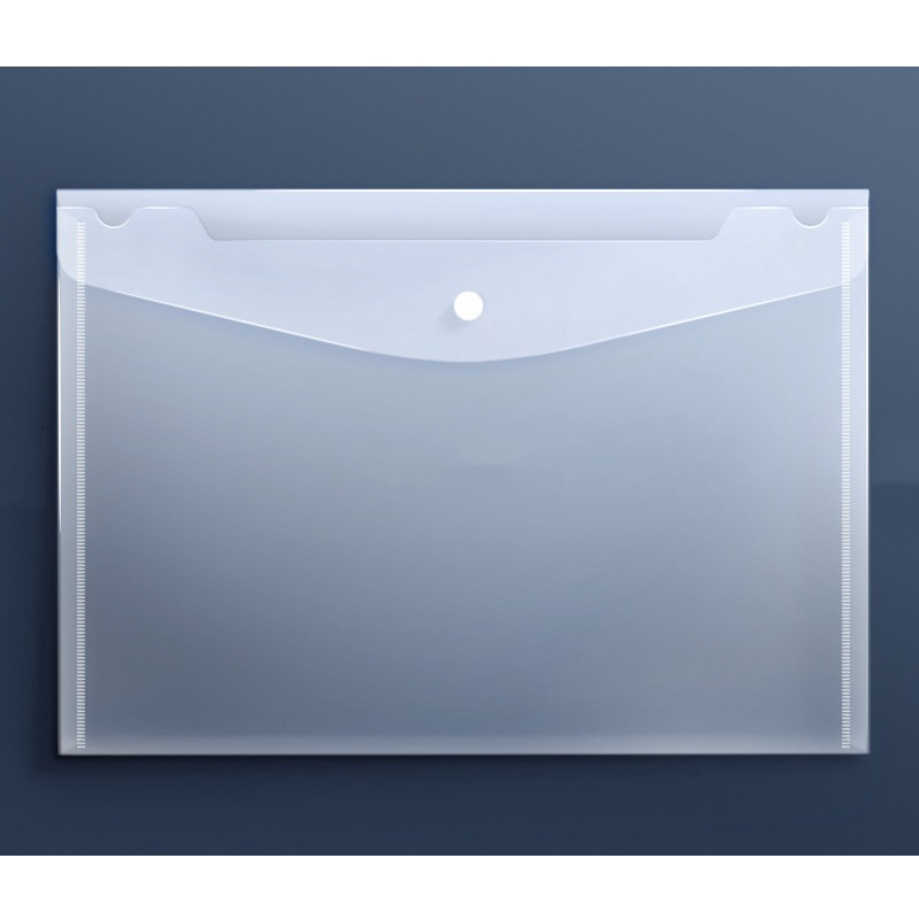 A4 clear Extra Thick thicker pocket files button folder transparent ...