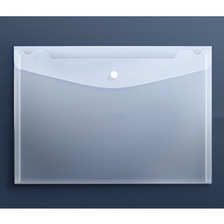 A4 clear Extra Thick thicker pocket files button folder transparent ...