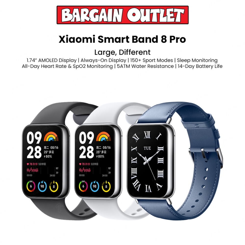 Xiaomi Mi Band 8 Pro | Smart Watch Amoled | Fitness Tracker Active Sp02 ...