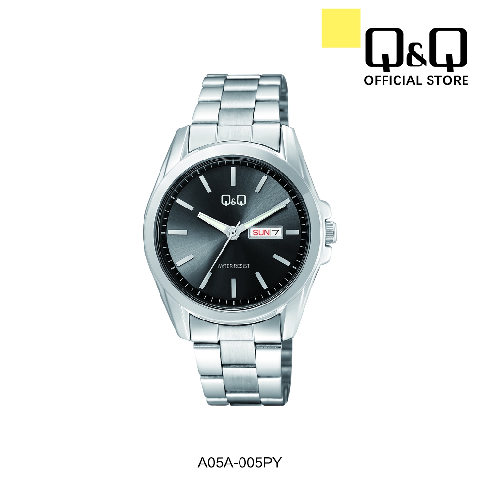 Q&Q Japan by Citizen Men's Stainless Steel Watch A05A | Shopee Malaysia