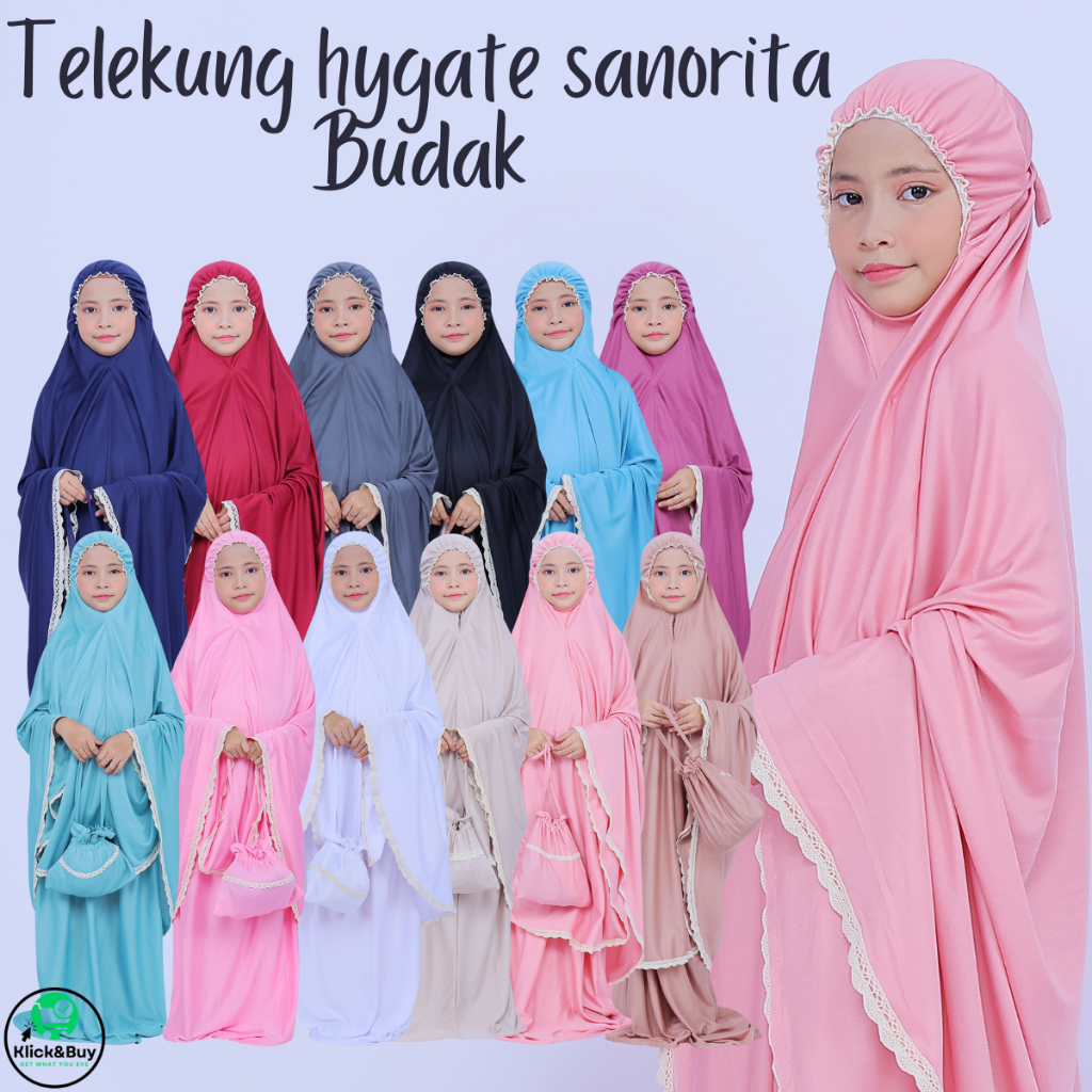 [Ready Stock] Telekung Budak / Telekung Hygate sanorita | Shopee Malaysia