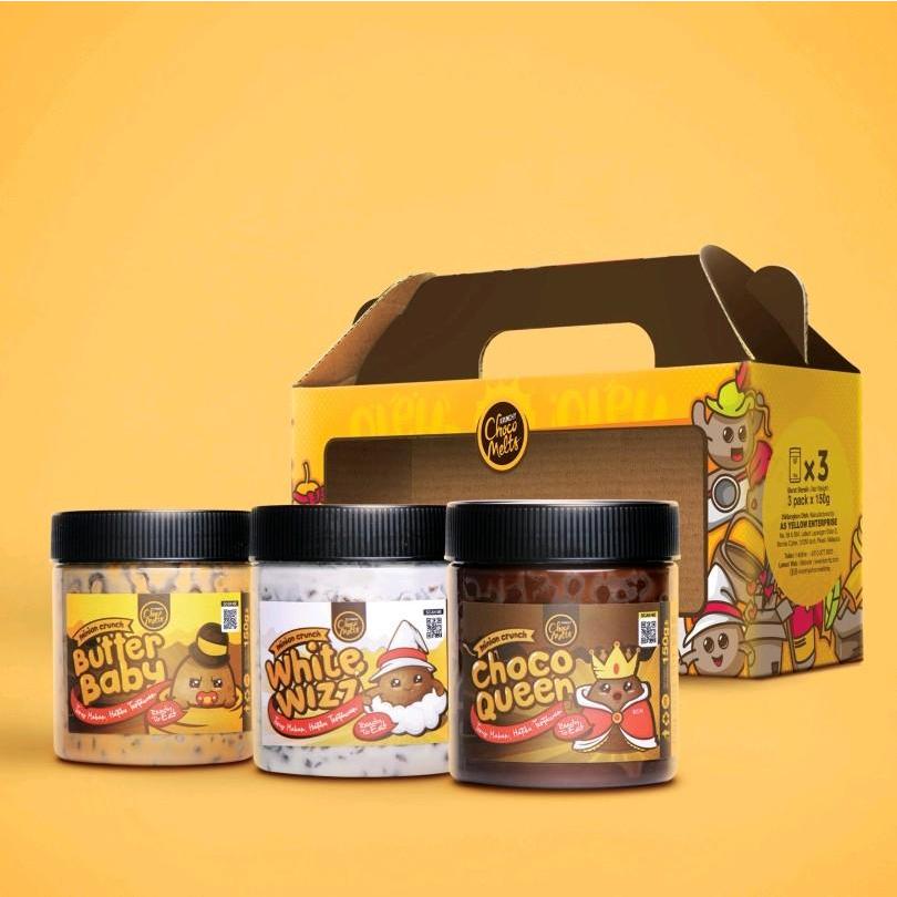 [ KOMBO 3 JAR ] Chocojar Pocket by Kocimelt's | Original Chocolate ...