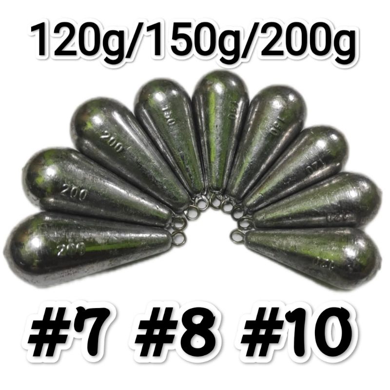 Batu ladung batu pancing laut / sungai BOTTOM fishing sinker bottom ...