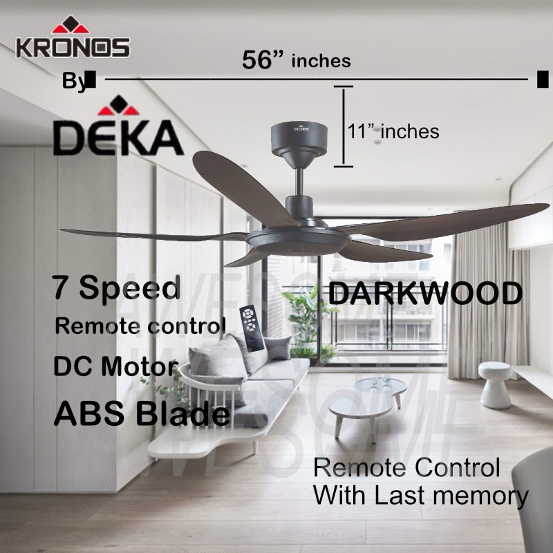 Deka F5DC Pro 56” / 46” /DX 56" /K6 56"/42" Remote Control DC Motor ...