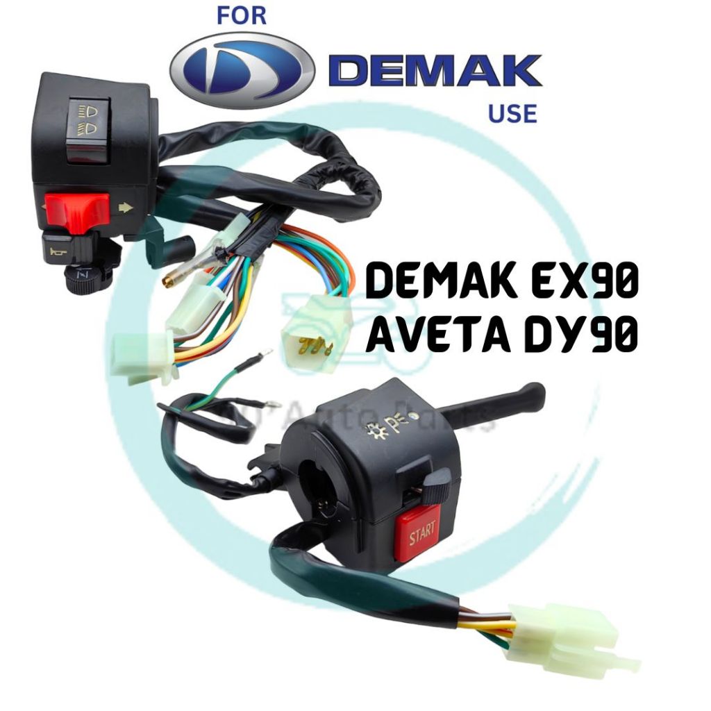 MOTOR DEMAK EX90 EX 90 AVETA DY90 DY 90 HANDLE SWITCH SIGNAL SWITCH HI ...