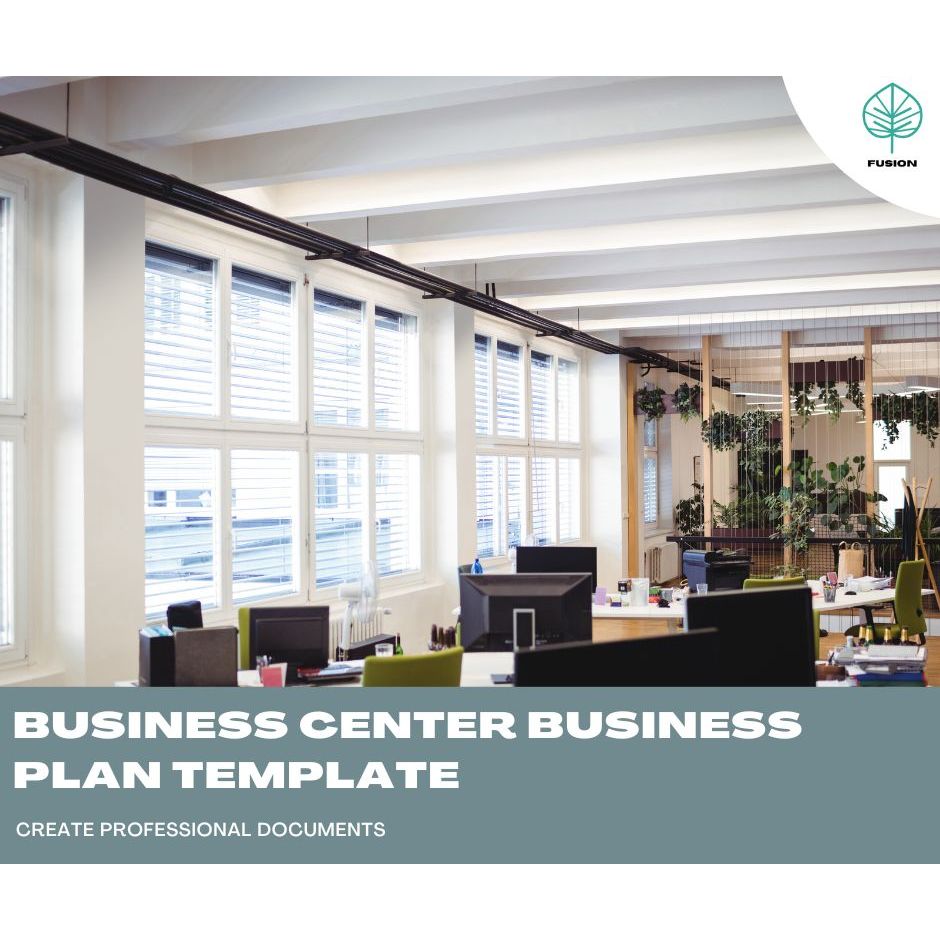 BUSINESS CENTER BUSINESS PLAN, FINANCIAL PROJECTION, CASHFLOW TEMPLATES ...