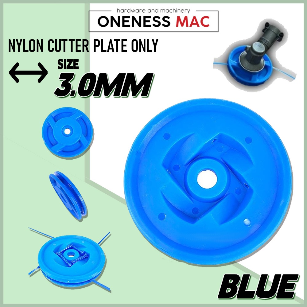 NYLON CUTTER PLATE ONLY -PVC -BLUE -3.0MM | Shopee Malaysia