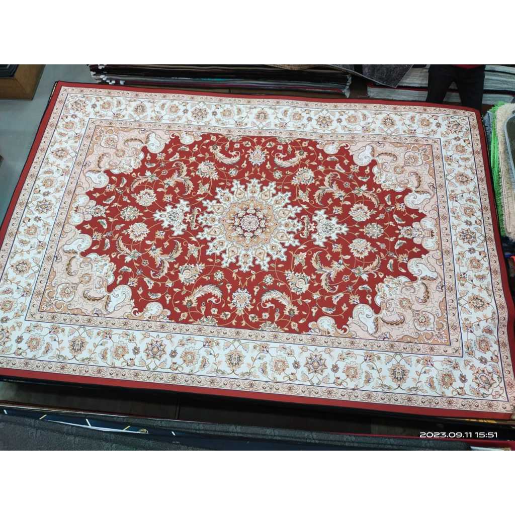 XXXXXXL 200X300 CM 3D Karpet Gulung Heritage Crystal Velvet Carpet Rug ...