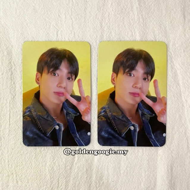 [OFFICIAL]BTS JUNGKOOK GOLDEN ALBUM YETIMALL LUCKY DRAW PC | Shopee ...