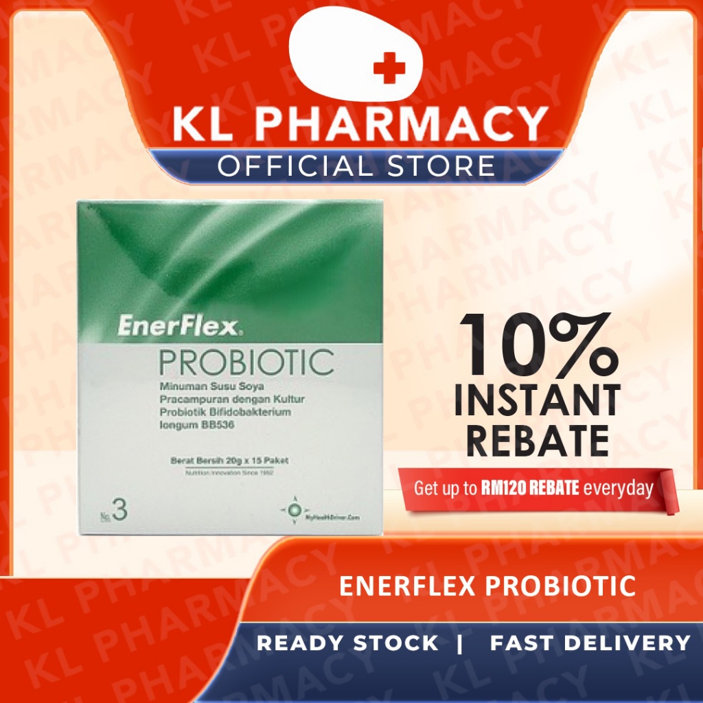 ENERFLEX PROBIOTIC PREMIXED SOYBEAN SACHET 20G X 15S | Shopee Malaysia