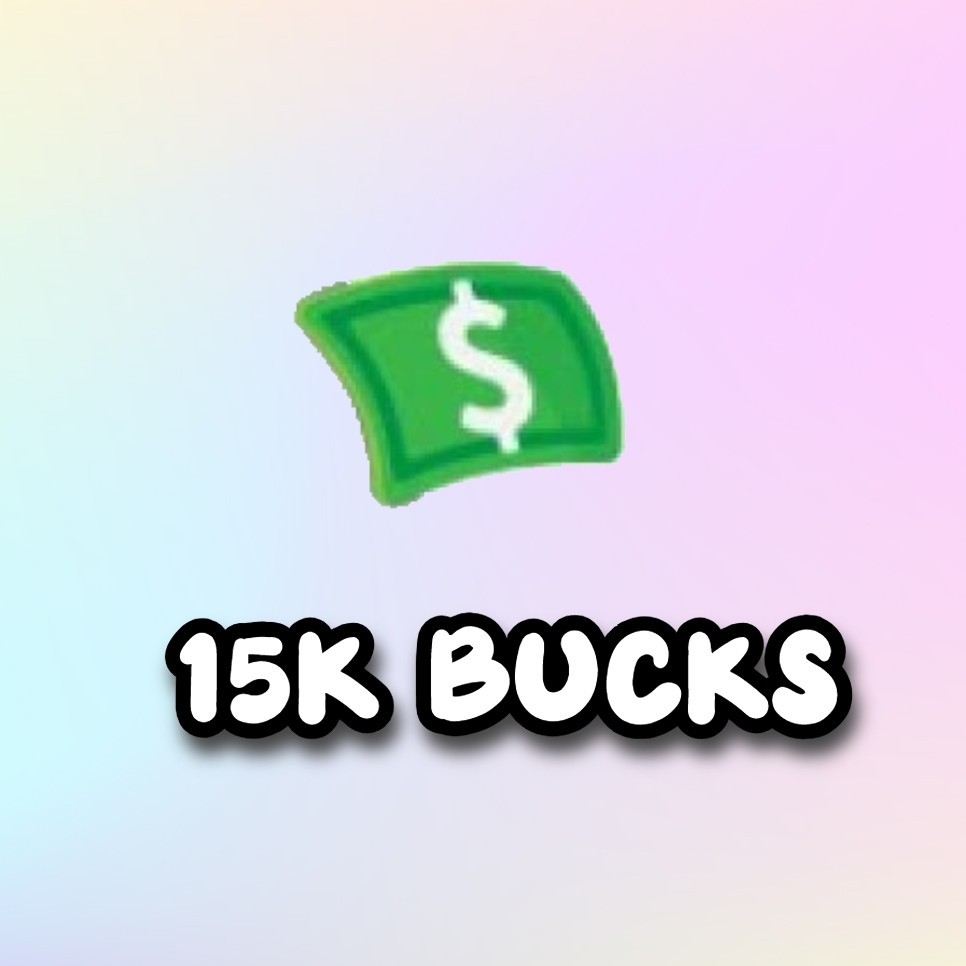 Roblox Adopt Me Money / Bucks 15k / 50k / 100k (no login account ...