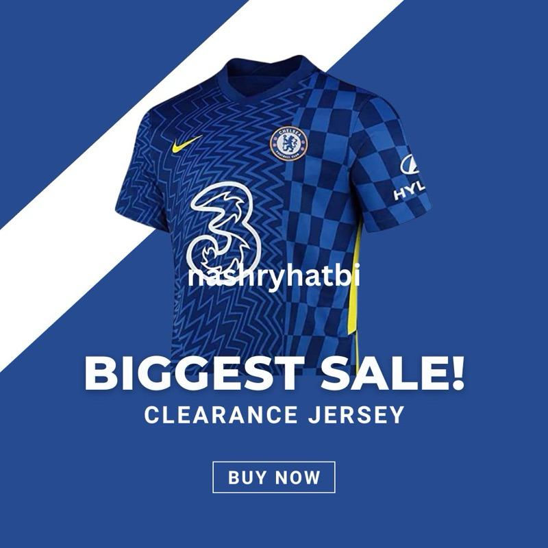 Chelsea Home 2021/22 | Shopee Malaysia