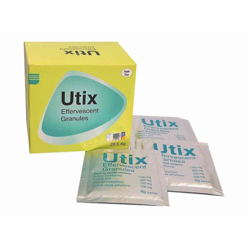 Utix Effervescent Granules 4g 28's #ural #uti #URINARY ALKALINIZER ...