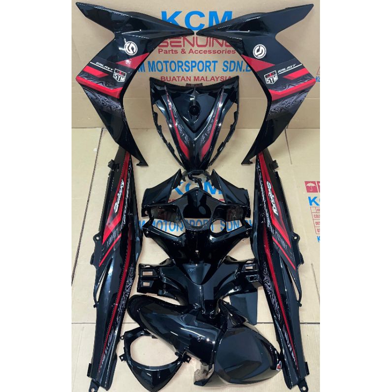 COVERSET SYM SPORT BONUS 110 BATIK EDITION | Shopee Malaysia