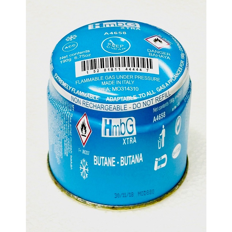 HmbG GAS CARTRIDGE 190G XTRA | Shopee Malaysia