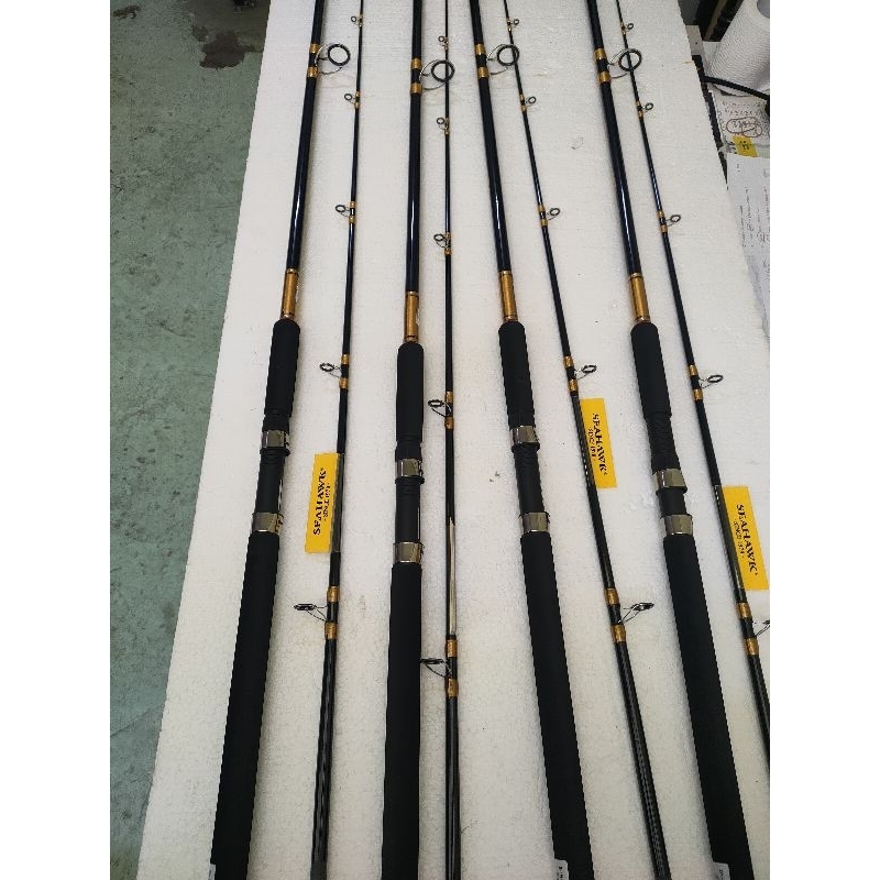 Rod 9 kaki Spinning Rod SEAHAWK Harimau Asia joran pantai 10 kaki ...