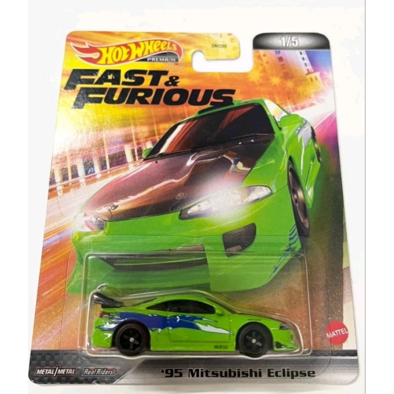 Hot Wheels Mitsubishi Eclipse fast and furious Brian premium | Shopee ...