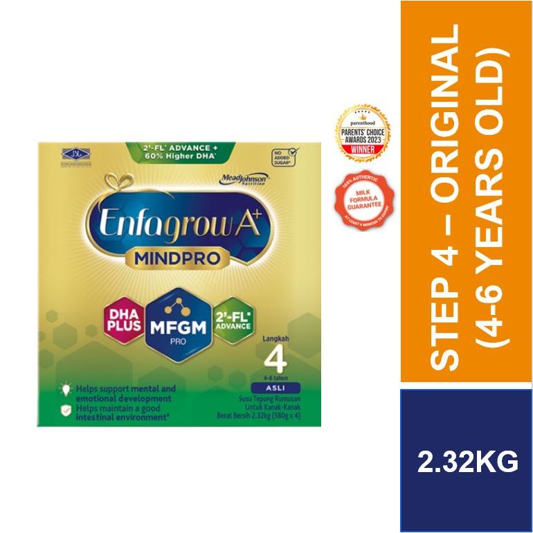 Enfagrow A+ Step 4 - Original Susu Milk Formula Powder (2.32kg ...