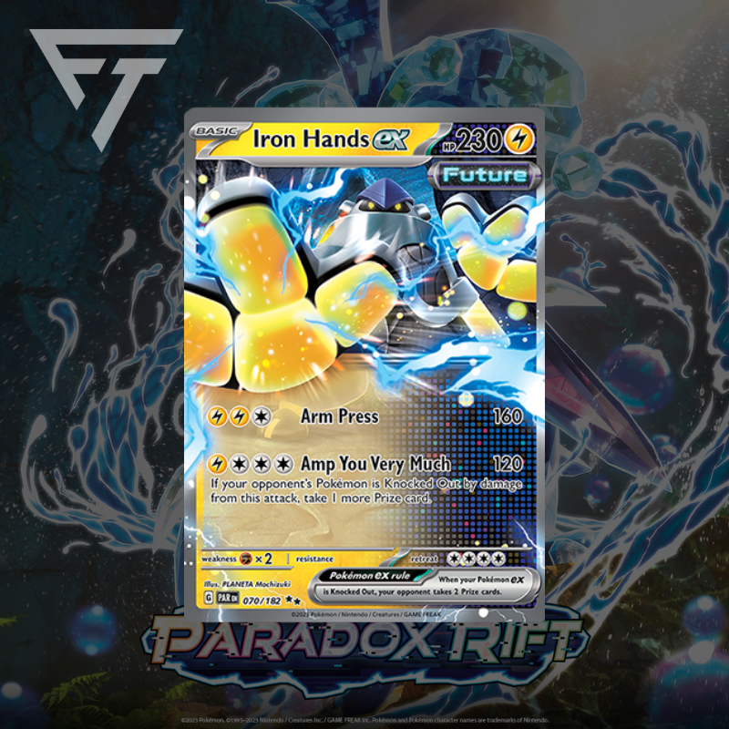 Pokemon TCG - Iron Hands EX ( 070/182 ) EN | Shopee Malaysia