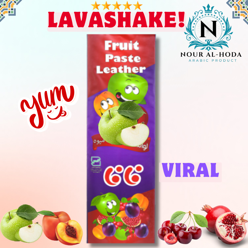 Lavashak fafa Fruits Paste Leather +-50G Fruit bar mixed fruits flavor ...