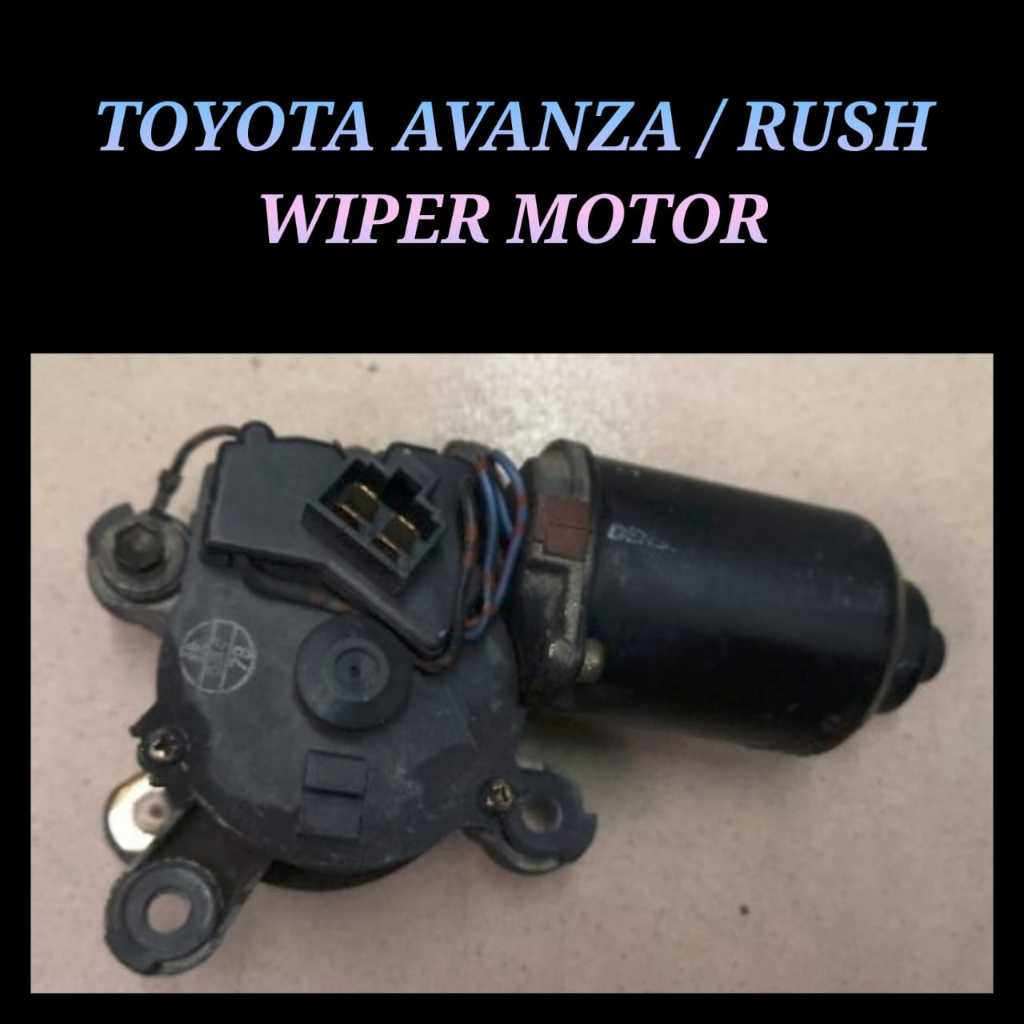 🇯🇵🇯🇵 WIPER MOTOR TOYOTA AVANZA RUSH WIPER MOTOR ORI DENSO JAPAN ...