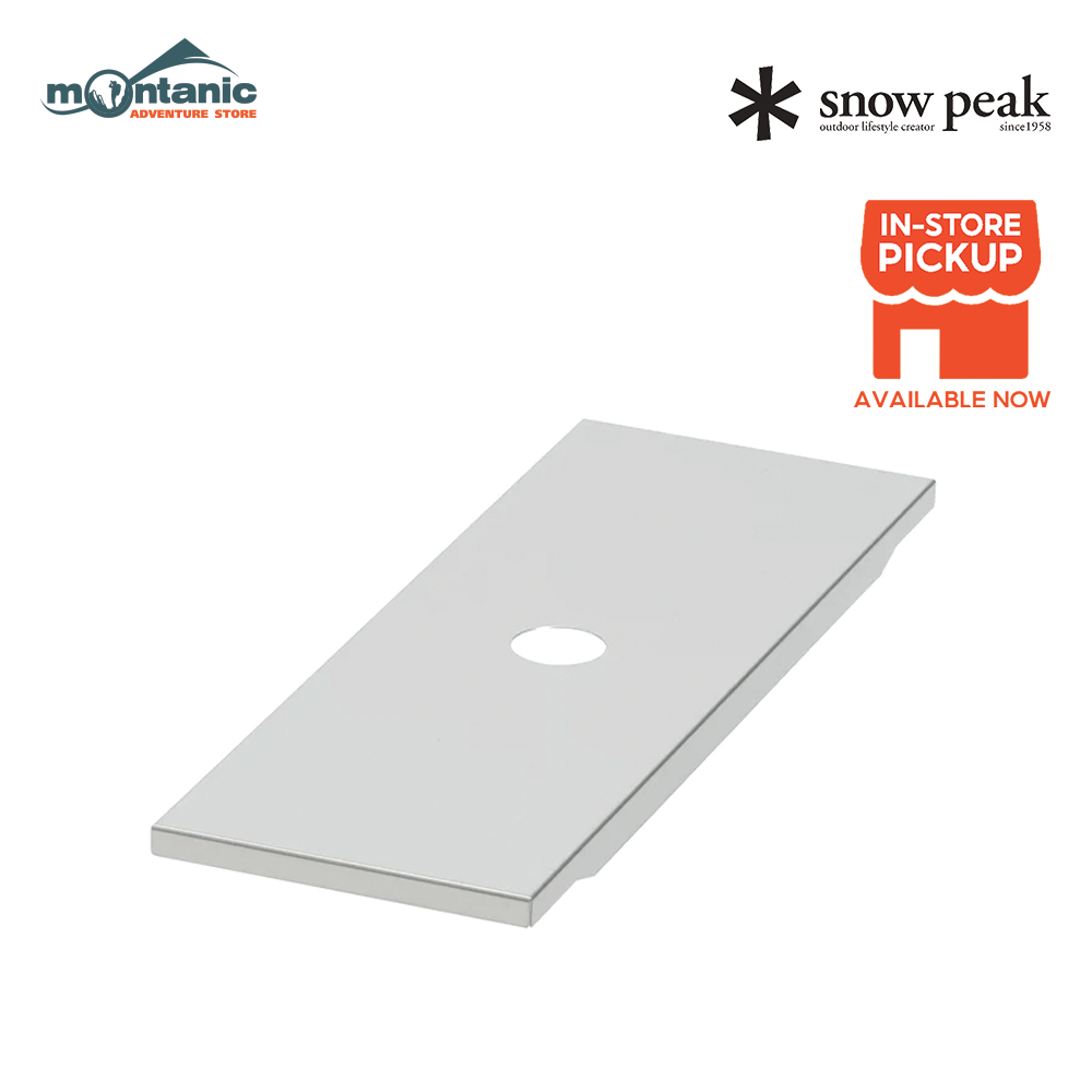 Snow Peak IGT Stainless Steel Half Unit Tray - Outdoor Camping Table ...