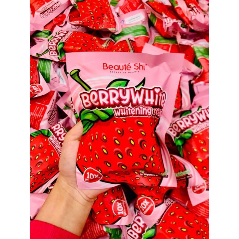 BEAUTE SHI BERRY WHITE WHITENING SOAP BERRY SCRUB SUPPLEMENT ORIGINAL ...