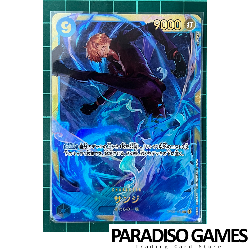 One Piece - OP06-119 - (SEC) Sanji | Shopee Malaysia