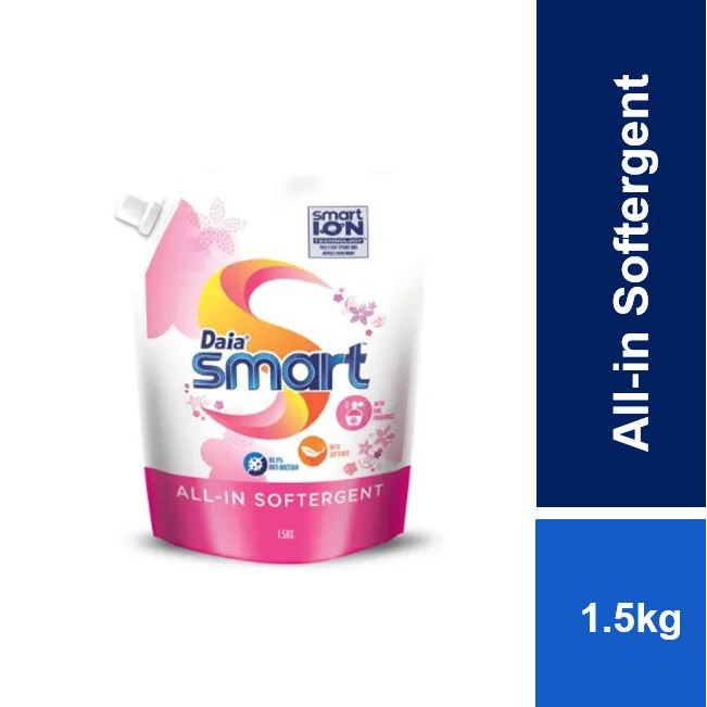 DAIA Smart All-In Softergent 1.5kg | Shopee Malaysia