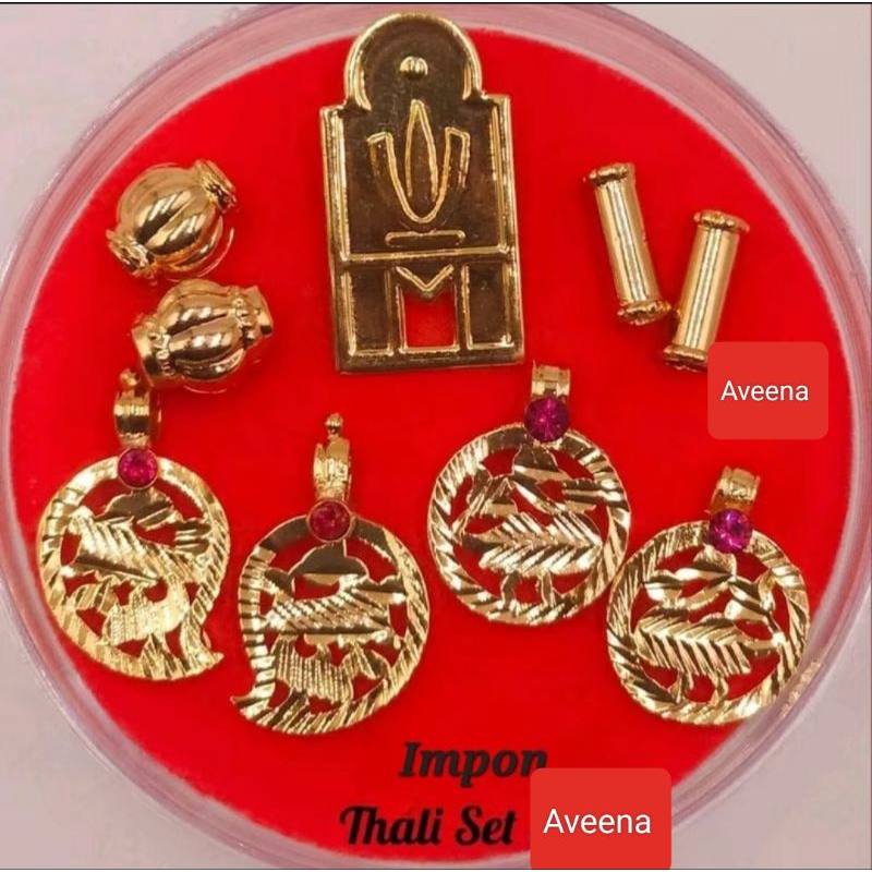 Ramar Thali Set in Impon not 916 exclusive wedding collection pendant ...