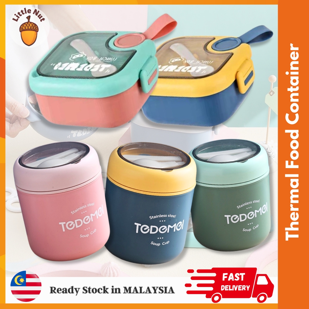 530ML / 750ML Tedemei Stainless Steel Thermal Insulator Food Jar ...