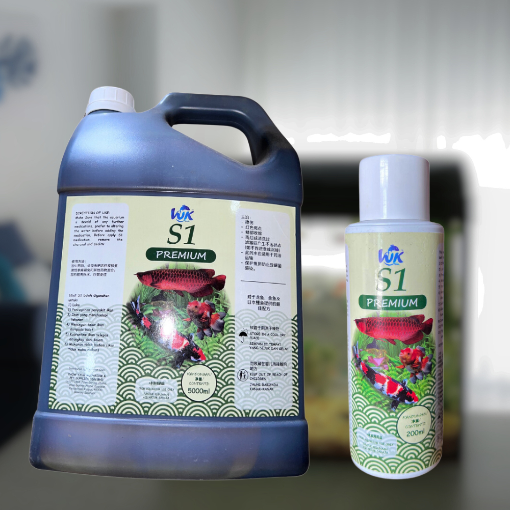S1 Anti bacterial Fish Medicine aquarium Fish Ikan ubat medicine sakit ...