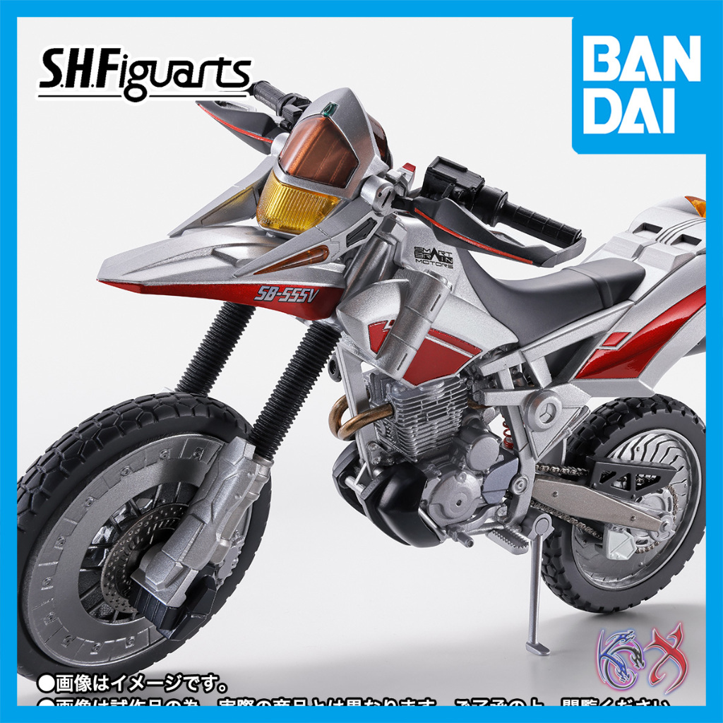 (READY STOCK) S.h Figuarts SHF Auto Vajin Vehicle Mode Kamen Rider Faiz 555 Bike | Shopee Malaysia
