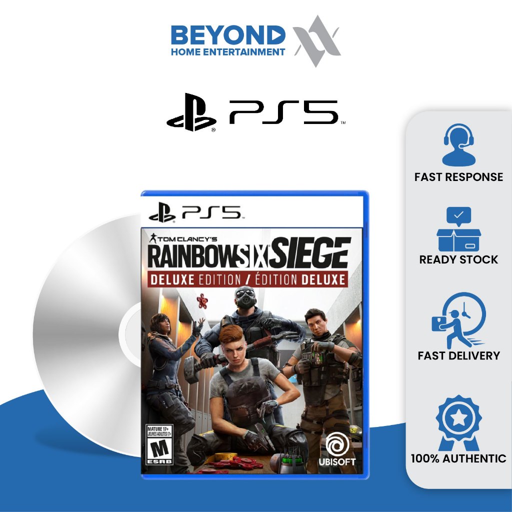 PS5 Rainbow Six Siege Deluxe Edition (R1) Playstation 5 Game | Shopee ...