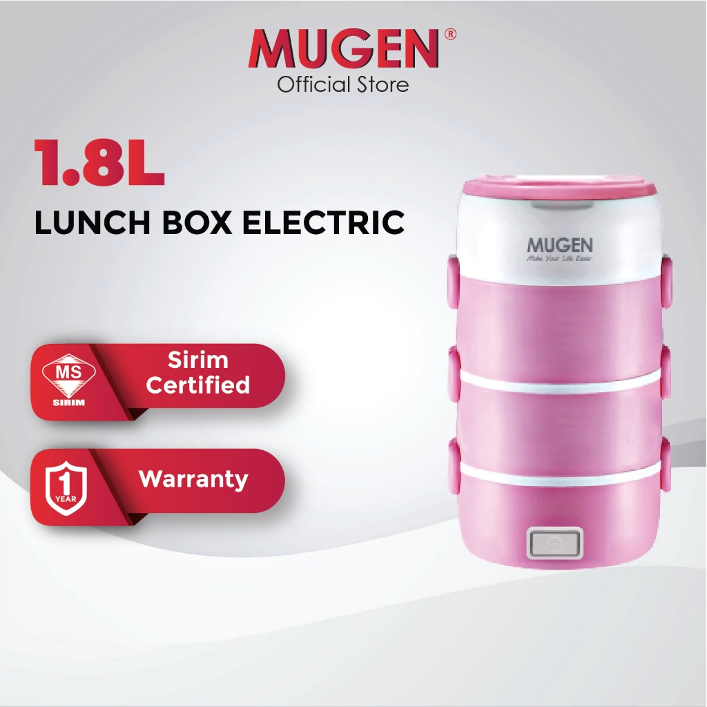 MUGEN 4 Tier Electric Lunch Box (1.8L) MLB-4018 | Shopee Malaysia