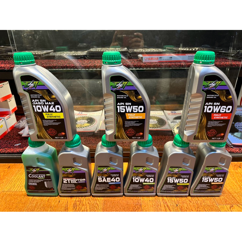 ESR MOTOR OIL HIGH PERFORMANCE ENGINE OIL/COOLANT 1 L&1.2 L | Shopee ...