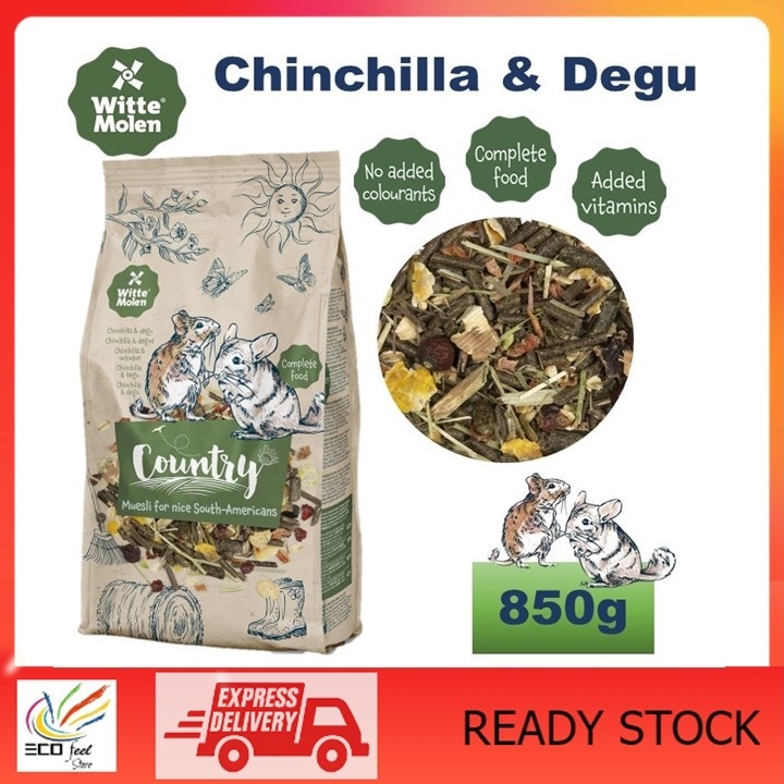 Witte Molen Country - Chinchilla & Degu Food (850g) | Shopee Malaysia