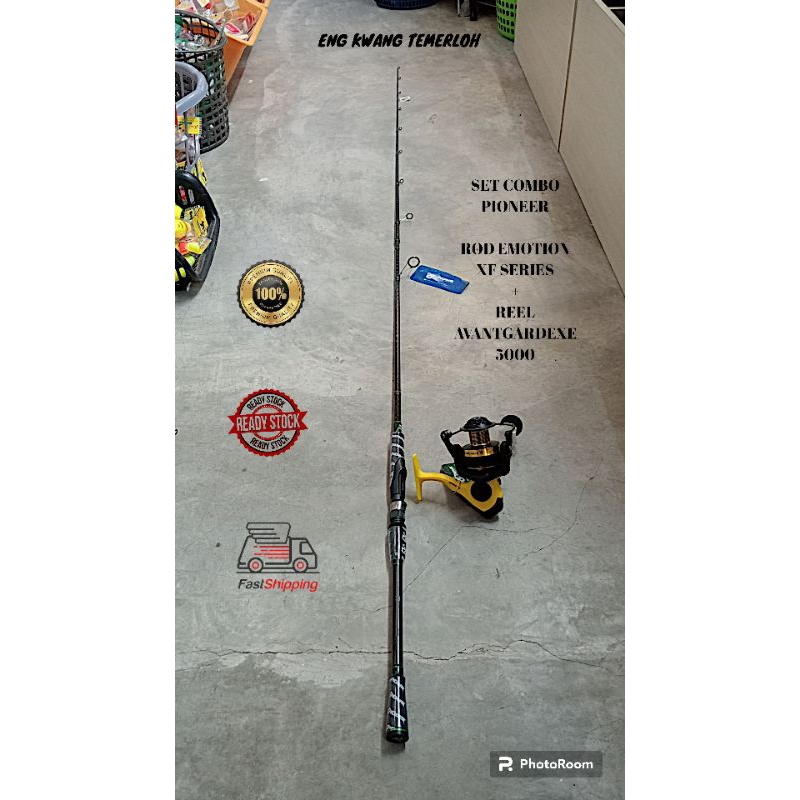 🔥 SET COMBO SPINNING ROD EMOTION SERIES & REEL AVANTGARDE 🔥 | Shopee ...