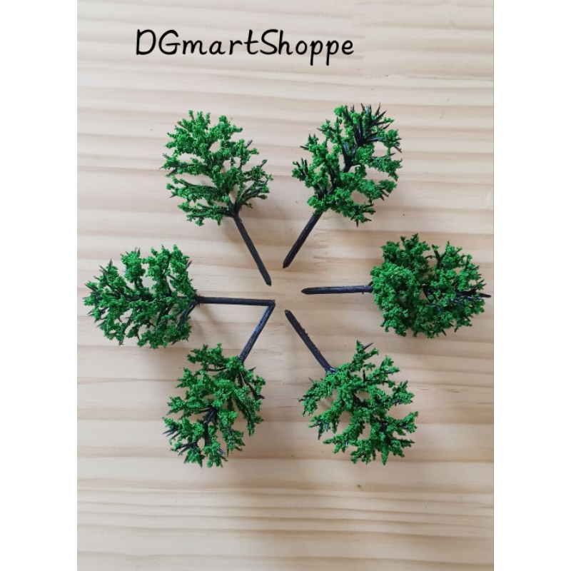 READY STOCK 🔥🔥🔥5pcs 8cm Miniature tree for micro landscape diorama ...