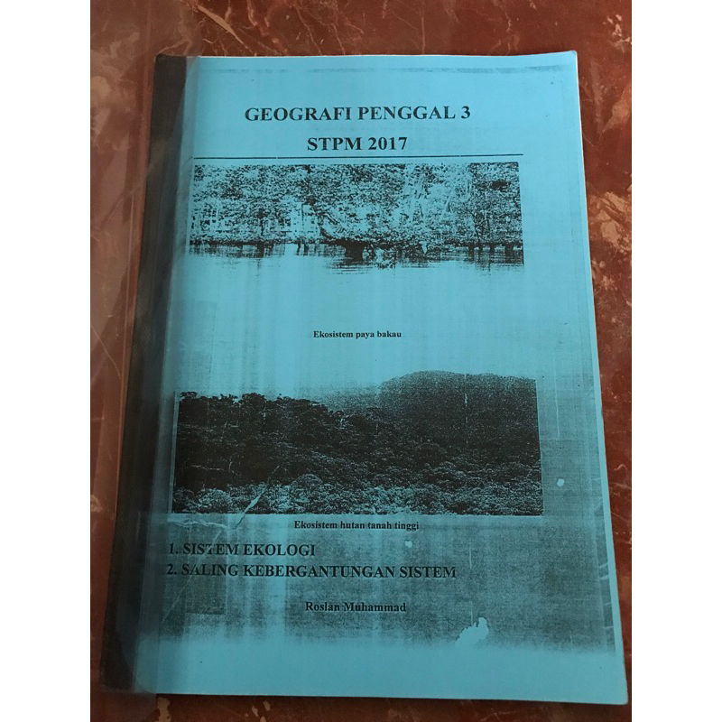 BUKU GEOGRAFI STPM PENGGAL 3 TINGKATAN ENAM PRA-U | Shopee Malaysia