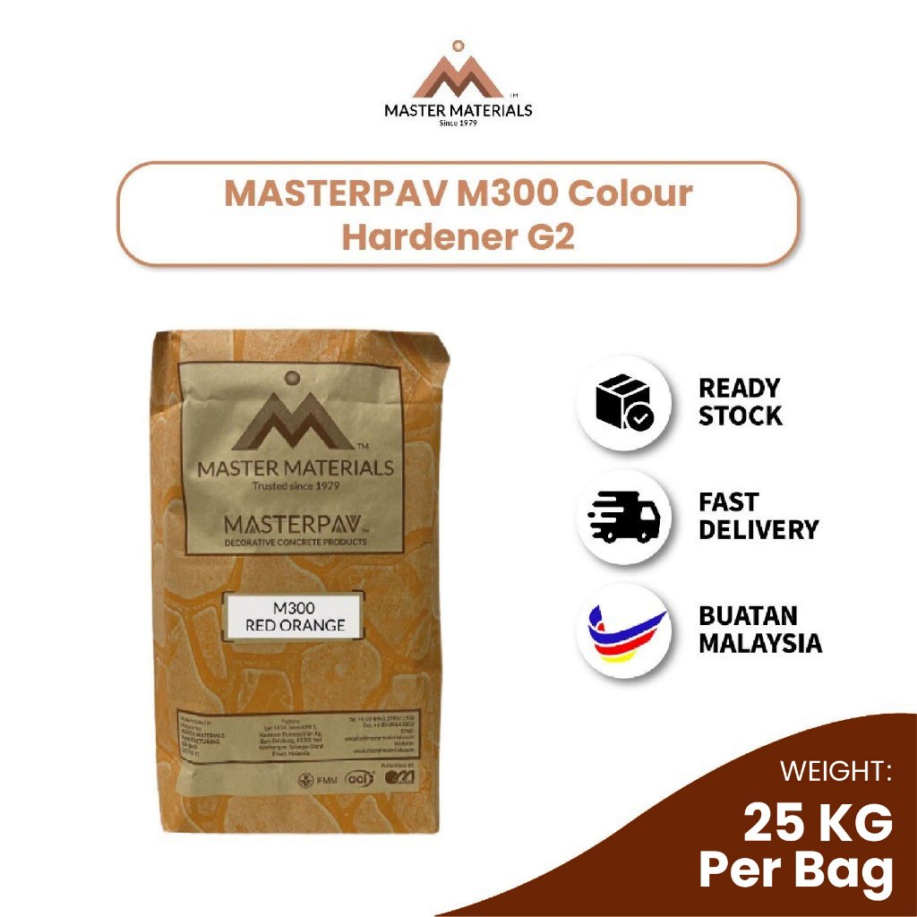 MASTERPAV Concrete Imprint Colour Hardener Powder M300 G2 (25kg ...