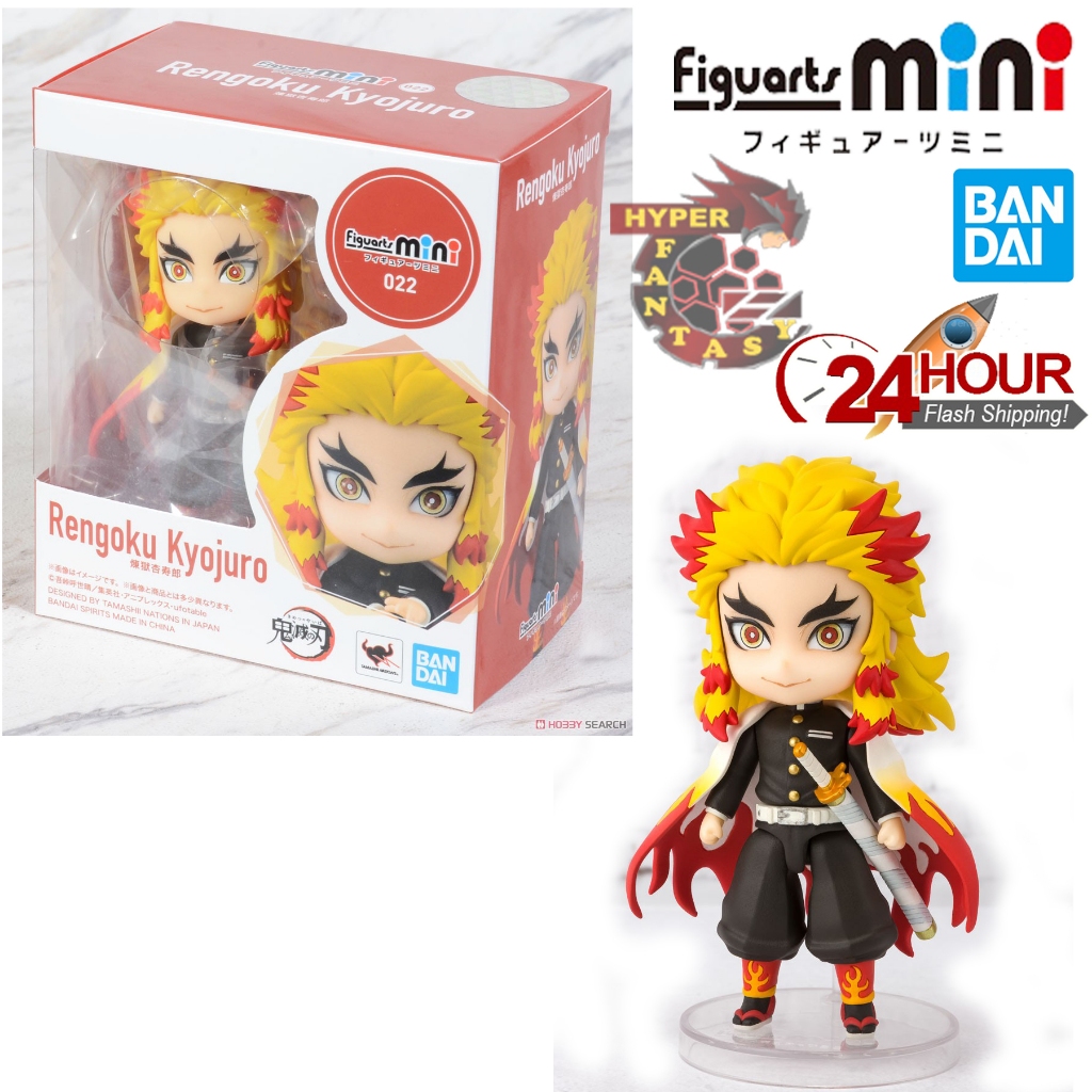 Figuarts Mini Kyojuro Rengoku PVC Figure Demon Slayer Kimetsu no Yaiba ...
