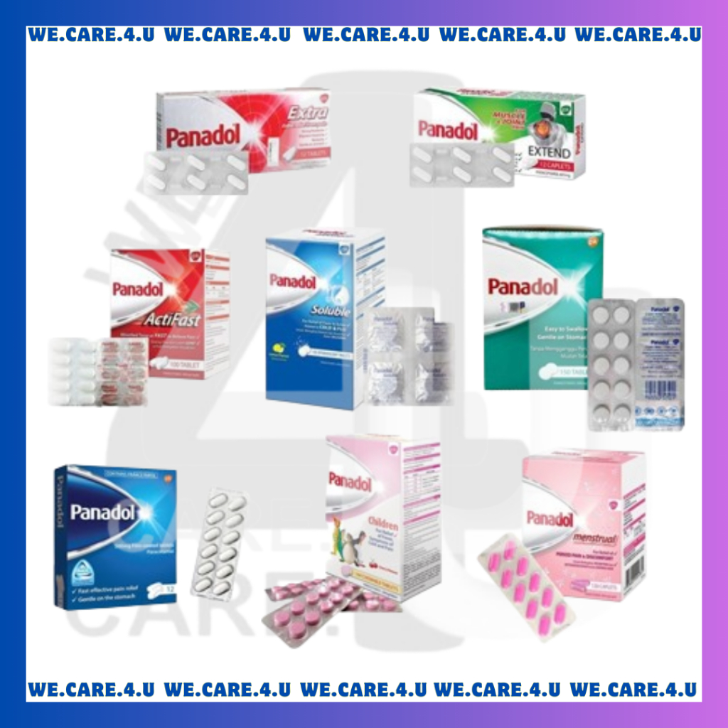 ~GSK PANADOL 500MG / OBTIZORB / ACTIFAST / EXTEND / EXTRA / SOLUBLE ...