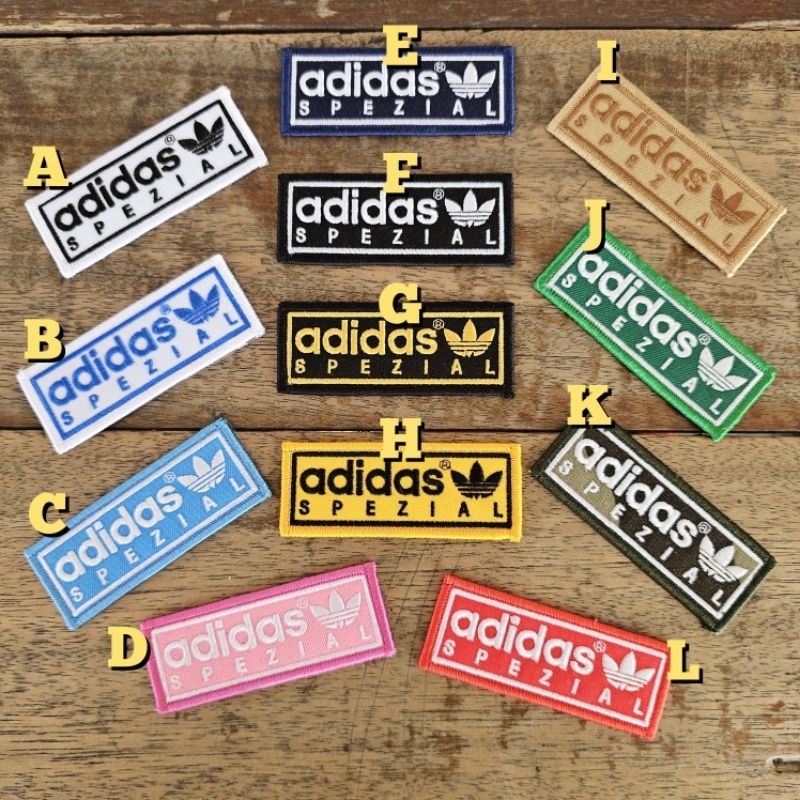 Adidas [Spezial] embroidery patches 08 (Ready Stock). | Shopee Malaysia