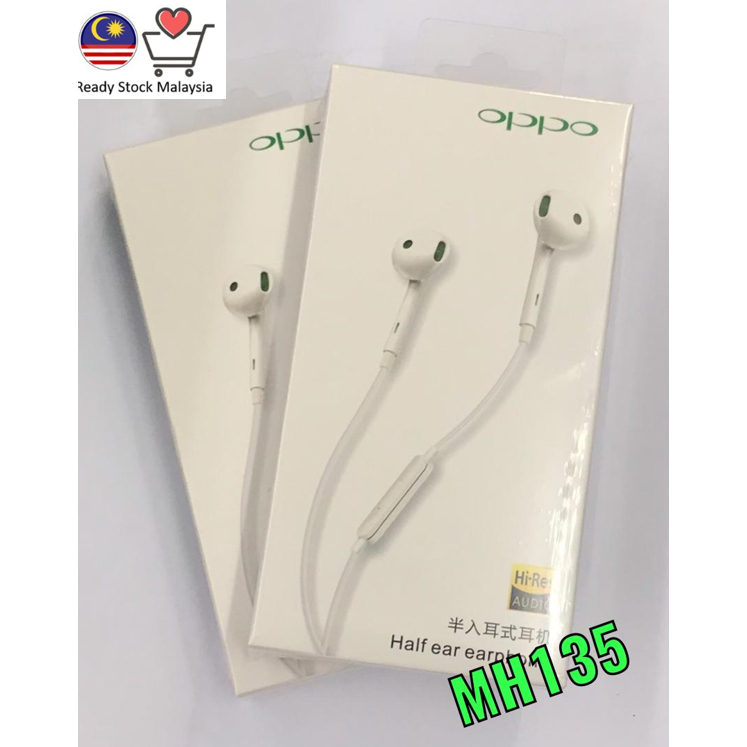 3.5mm Earphone MH 135 MH 133 Ear free Ear Bud Stereo Mic / Headphone 3 ...