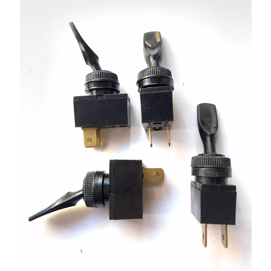 Auto Car Lorry DC12V 15A DC24V 10A 2pin On Off Switch Spring Return non ...