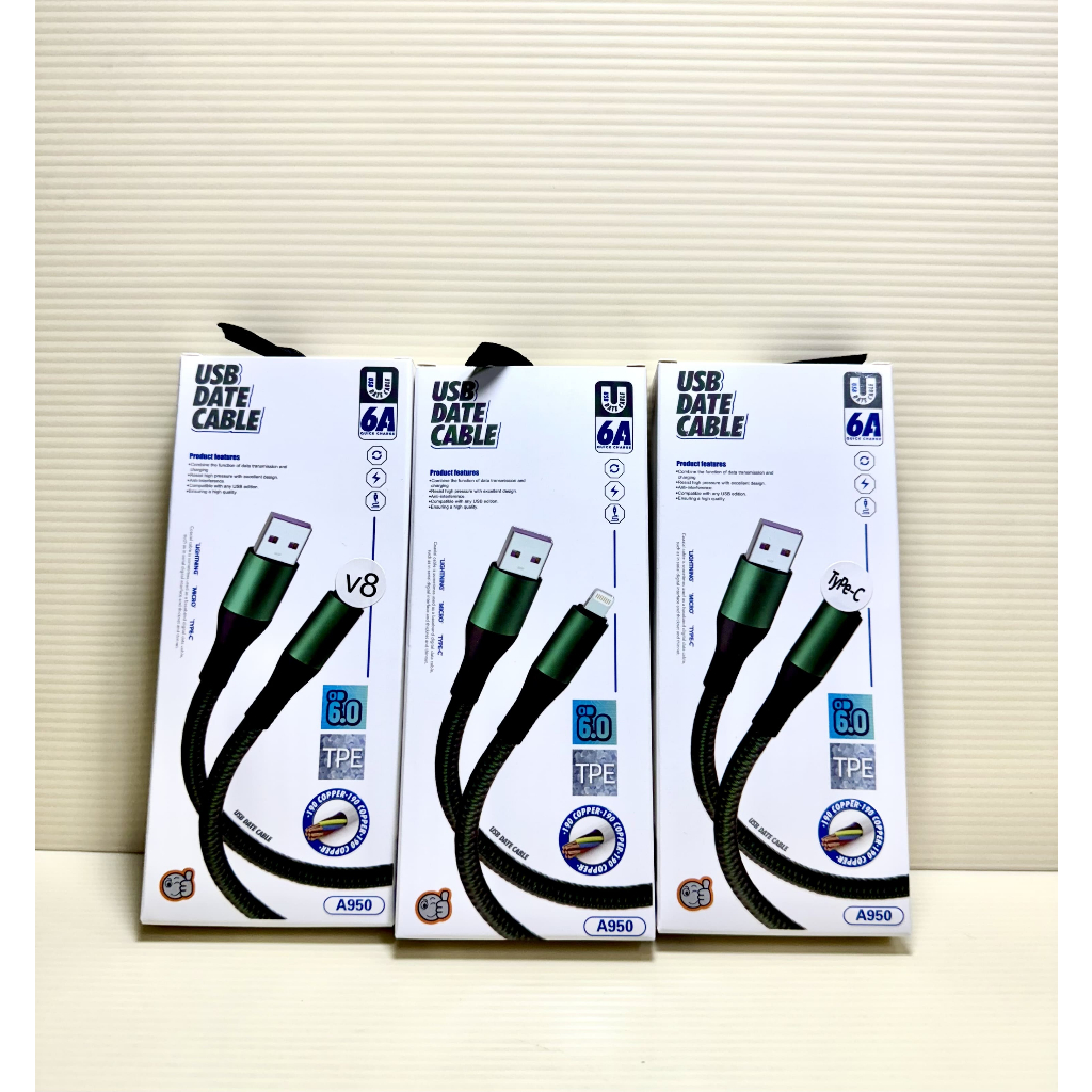 Android & IOS & Type C Charging Cable (1M) / Kabel Pengecas Android ...