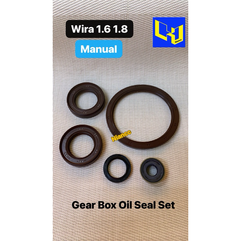 Proton Wira 1.6 1.8, PERDANA 2.0 SE & V6 Manual Gear Box Oil Seal Kit ...