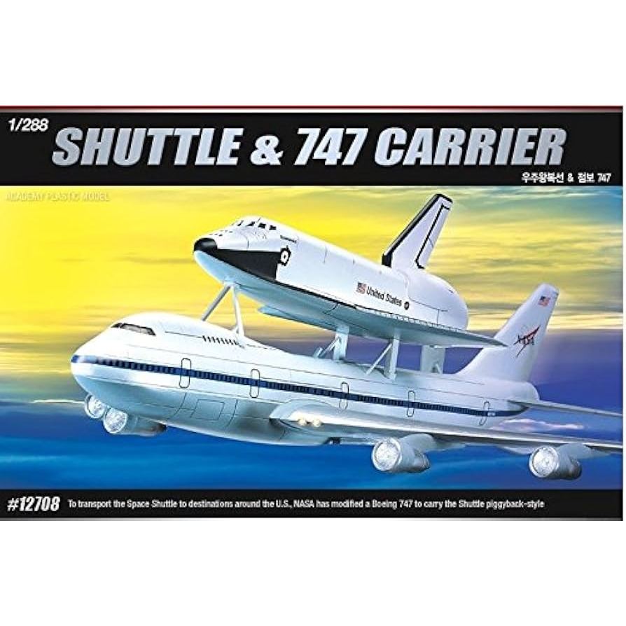 ACADEMY 1/228 SPACE SHUTTLE &747 12708 | Shopee Malaysia