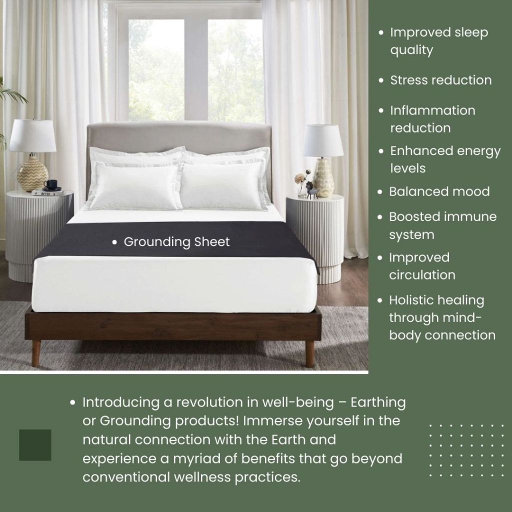 Earthing , Grounding sheet , mat ,bedsheet , PU Carbon leather ,EMF ...